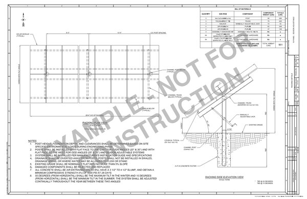 Sky Rack 2.0 Ground Solar Mount
