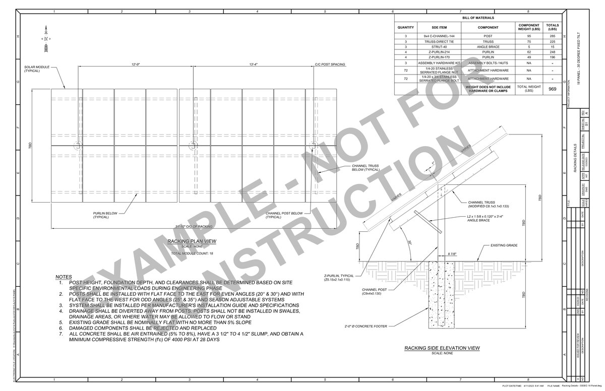 Sky Rack 2.0 Ground Solar Mount