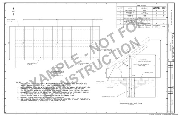 Sky Rack 2.0 Ground Solar Mount