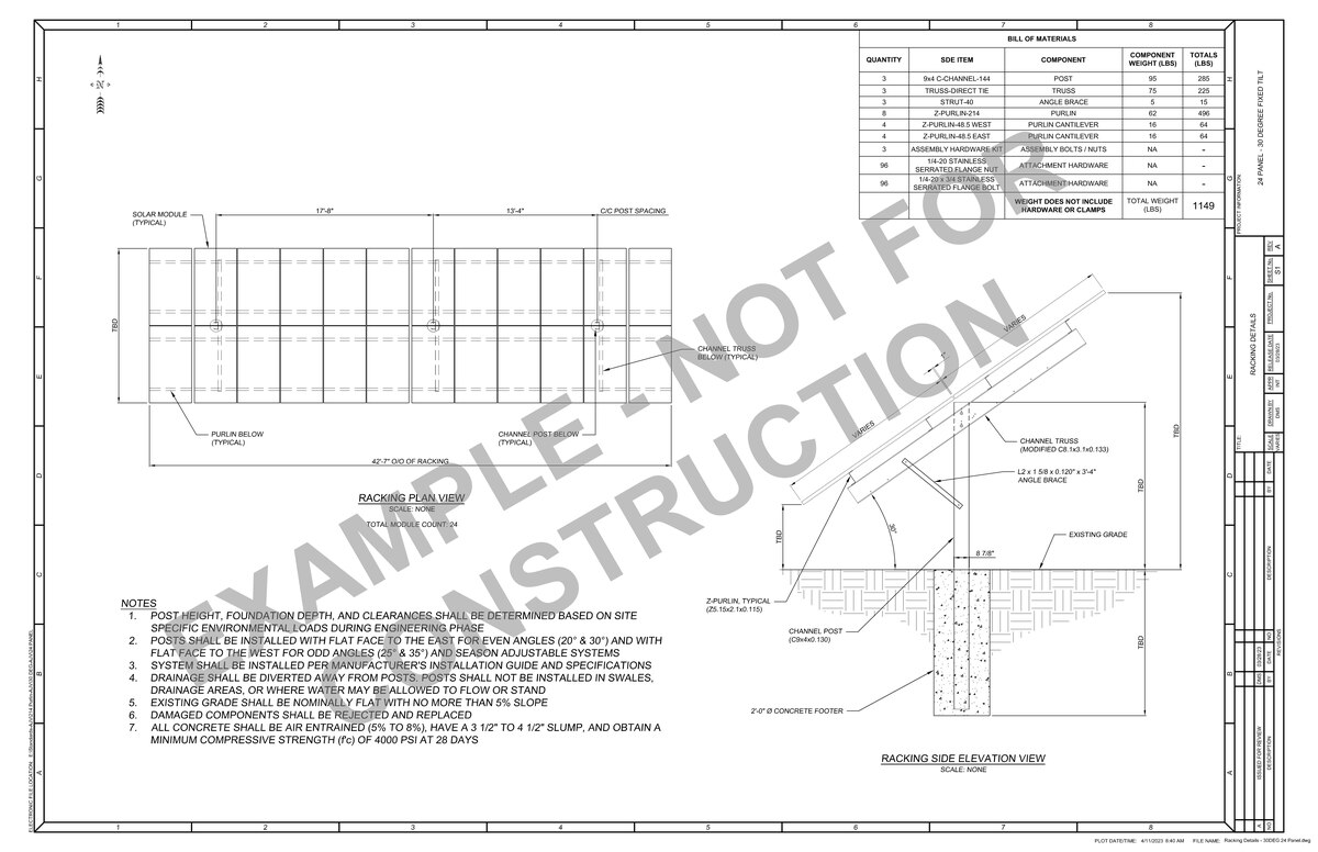 Sky Rack 2.0 Ground Solar Mount