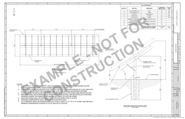 Sky Rack 2.0 Ground Solar Mount
