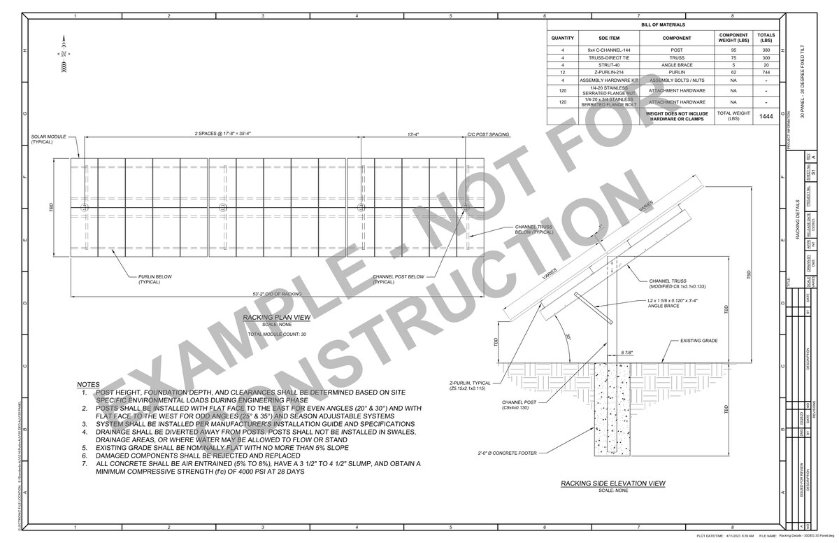 Sky Rack 2.0 Ground Solar Mount