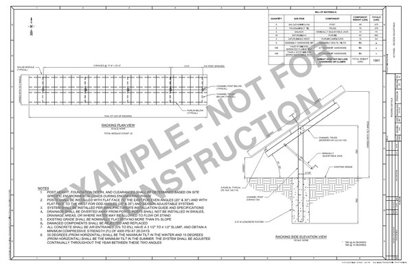 Sky Rack 2.0 Ground Solar Mount