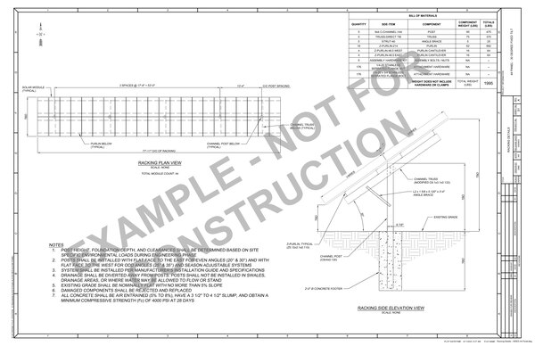 Sky Rack 2.0 Ground Solar Mount